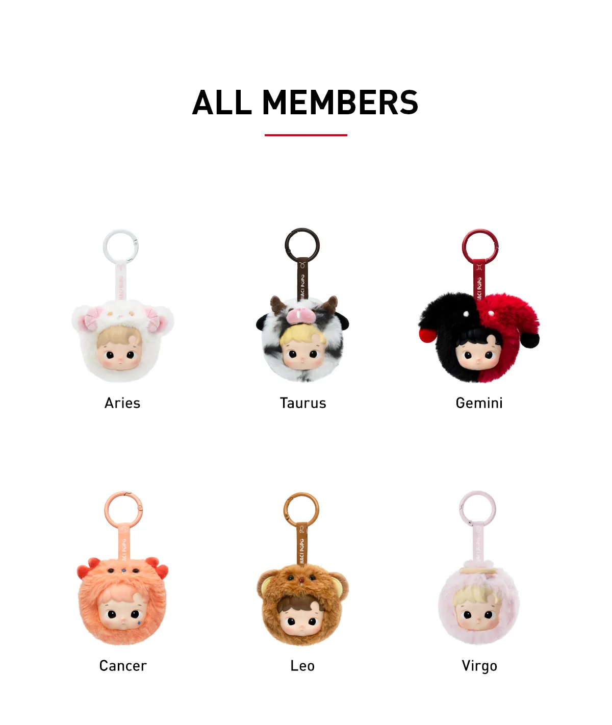 HACIPUPU The Constellation Series-Vinyl Plush Blind Box - POP MART (Japan)