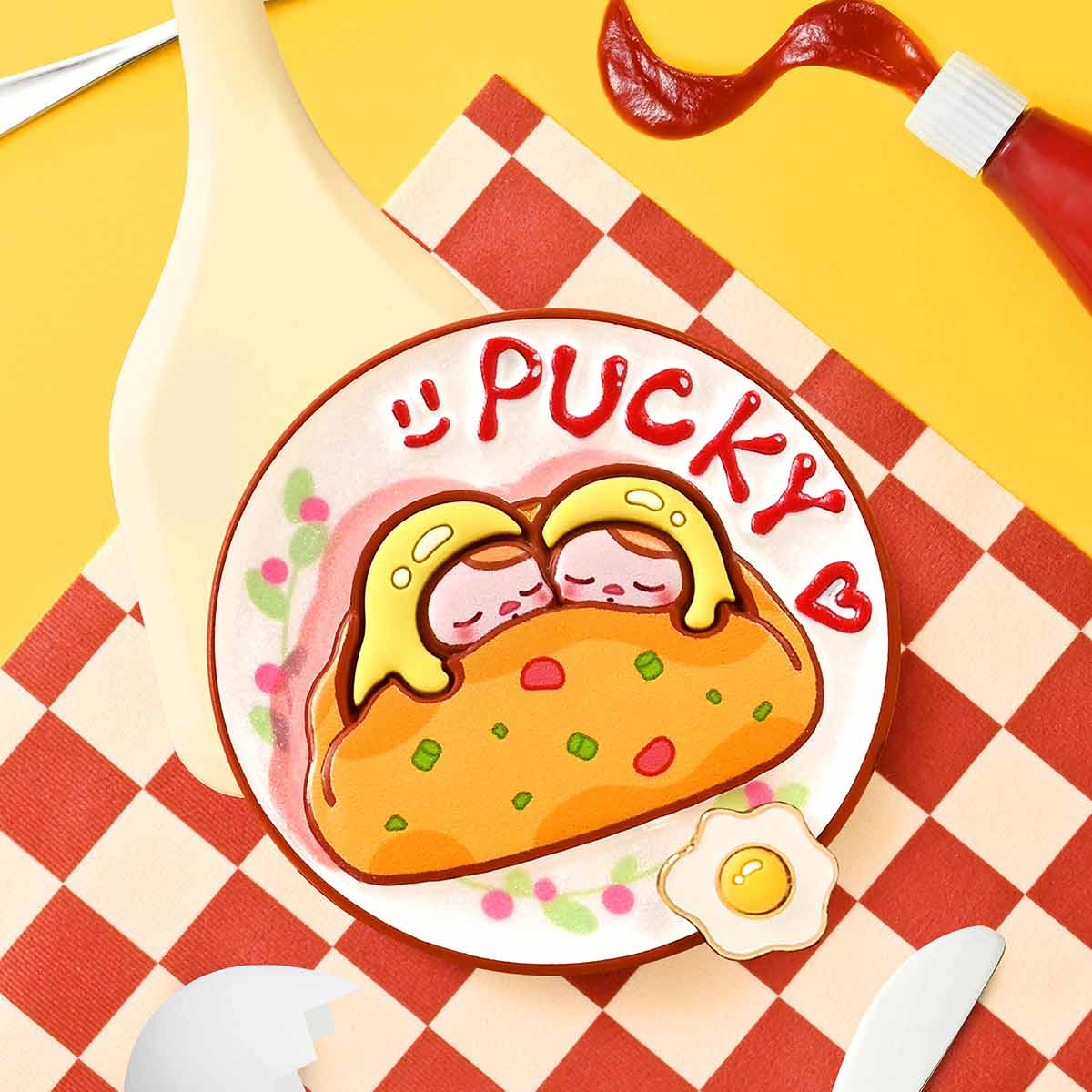 PUCKY October 2025 Birthday Month Limited Edition Badge - POP MART ...