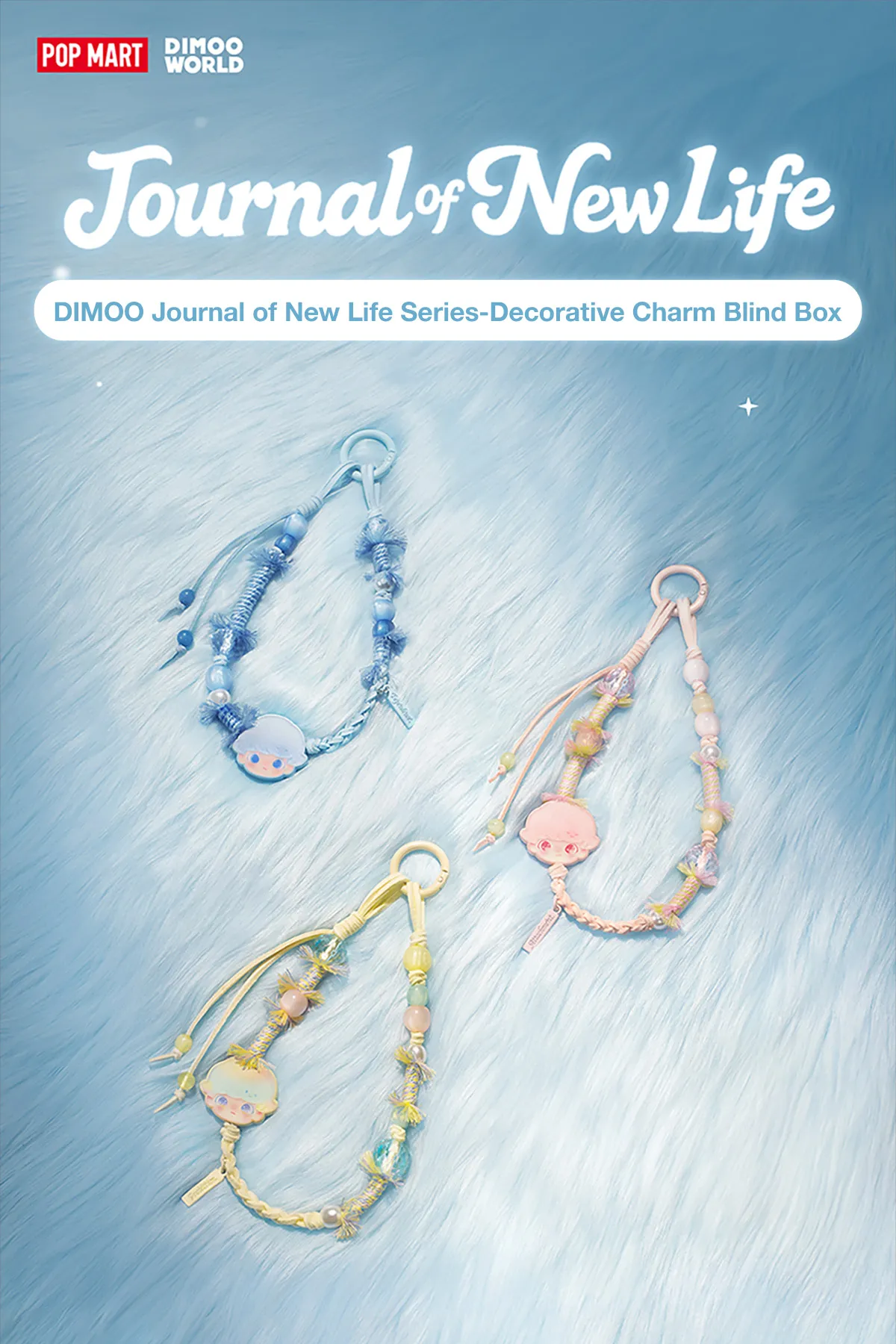 DIMOO Journal of New Life Series-Decorative Charm Blind Box - POP MART ...