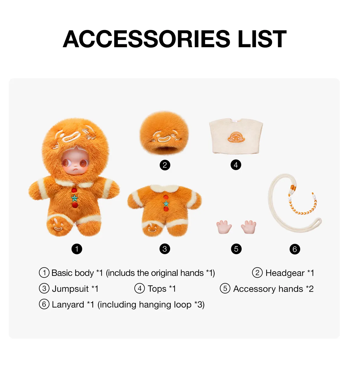 Zsiga Gingerbread Man 1/8 Action Figure - POP MART (Spain)