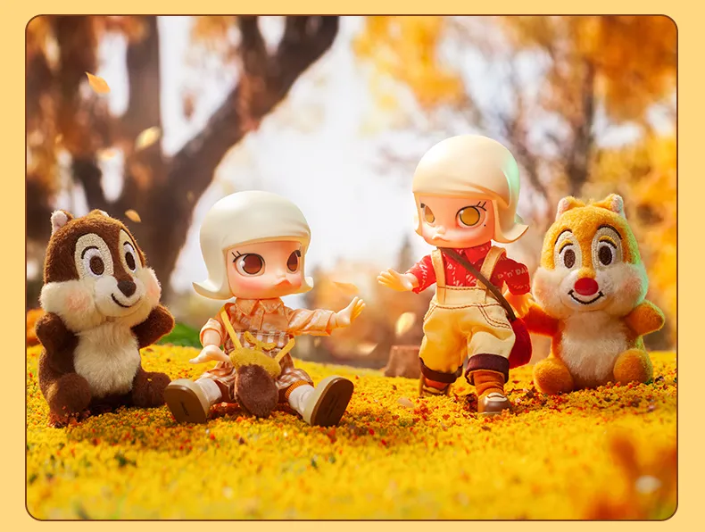 Molly x Chip'n Dale BJD Doll Toy - POP MART (Philippines)