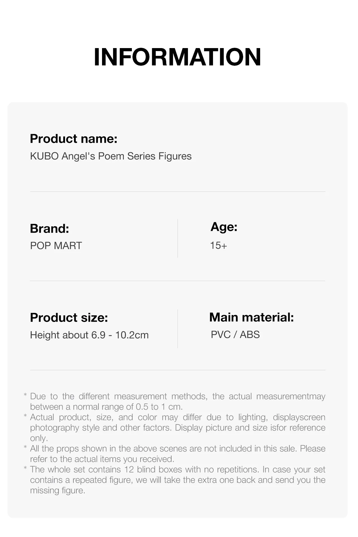 KUBO Angel's Poem Series Figures - POP MART (Australia)