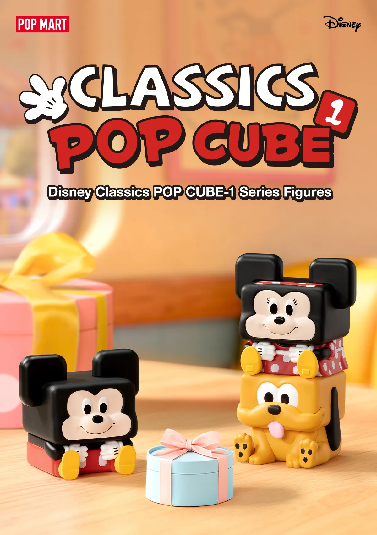 Disney Classics POP CUBE-1 Series Figures - POP MART (Singapore)