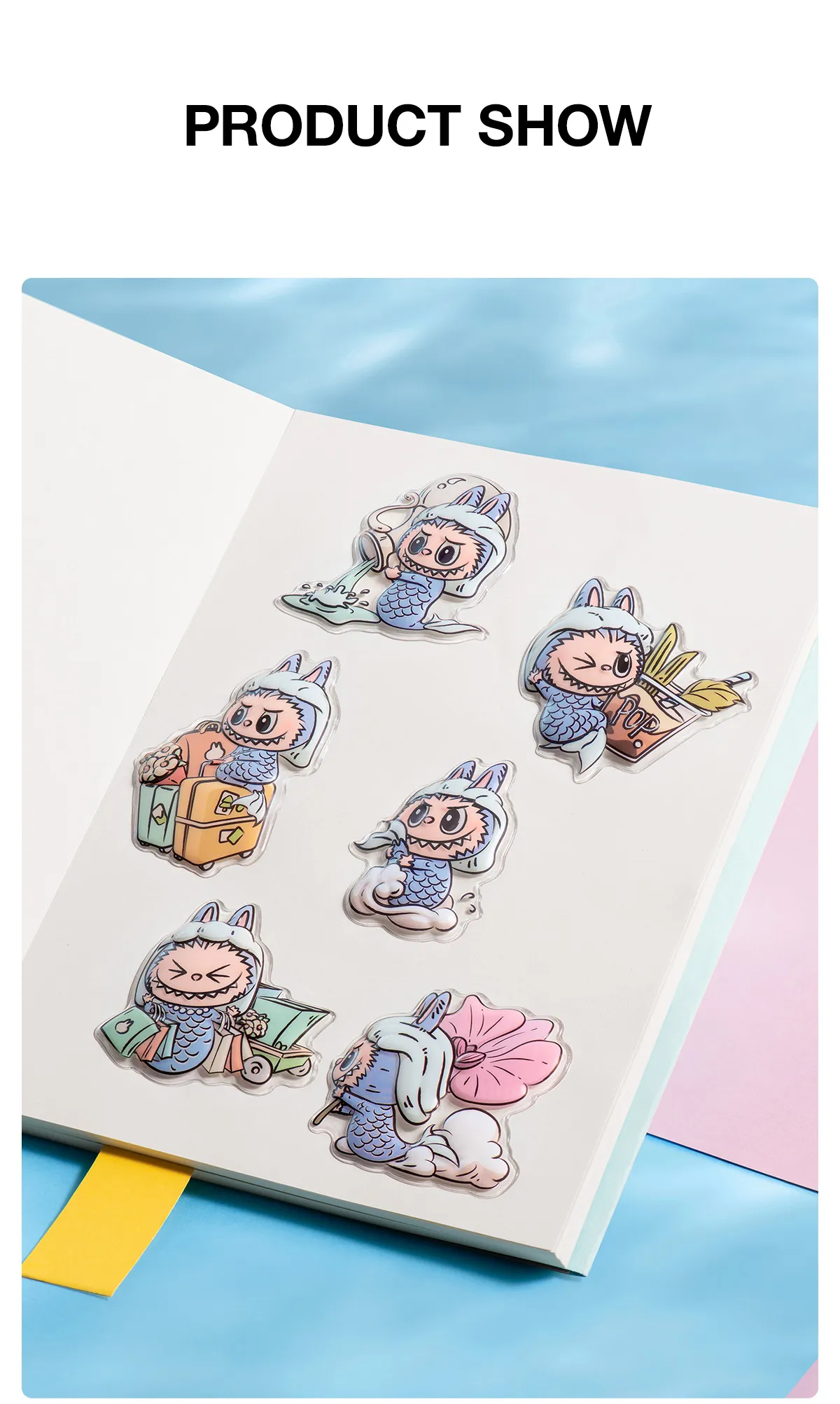 LABUBU HIDE AND SEEK IN SINGAPORE SERIES-Stickers - POP MART (Singapore)