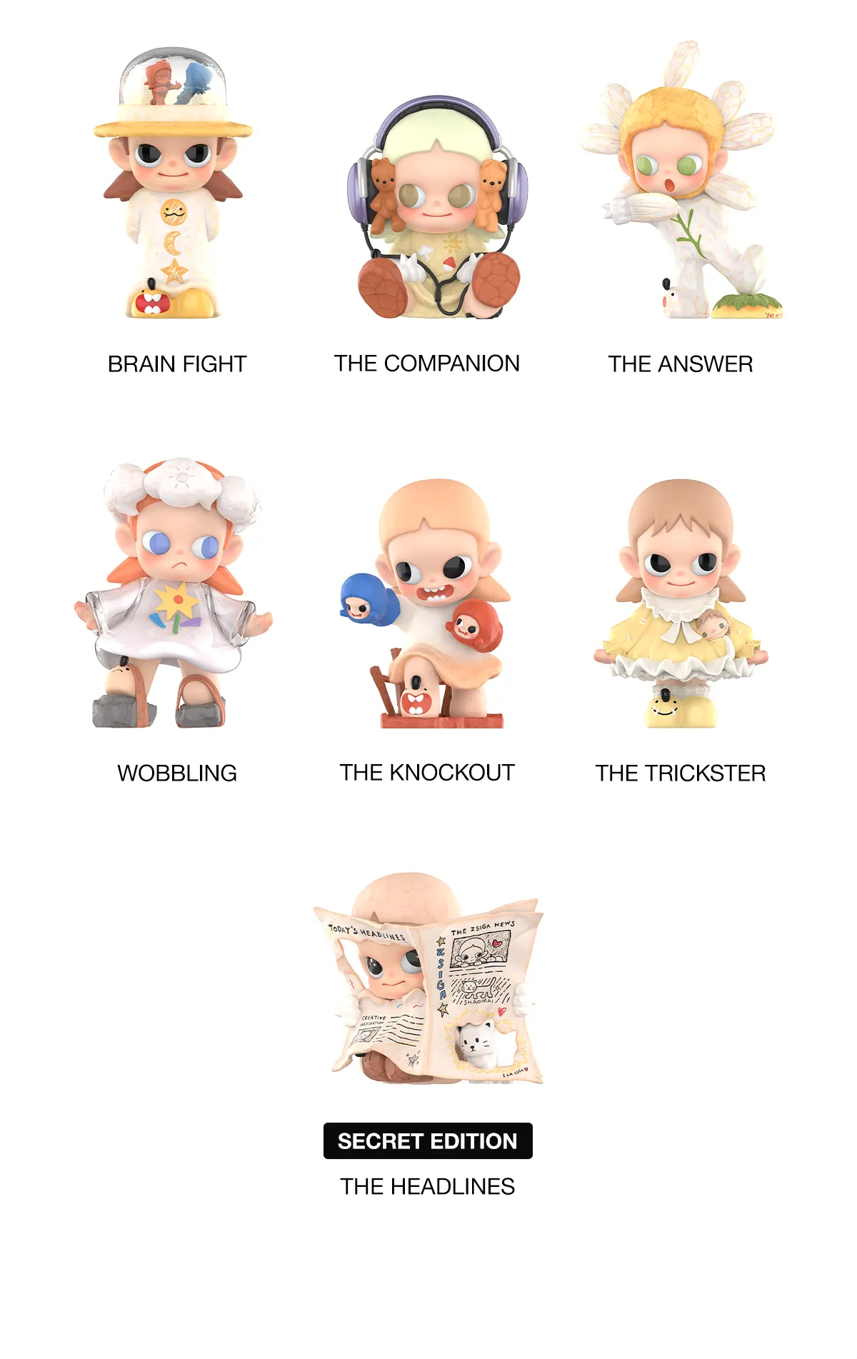Zsiga Under the Sun Series Figures - POP MART (Australia)