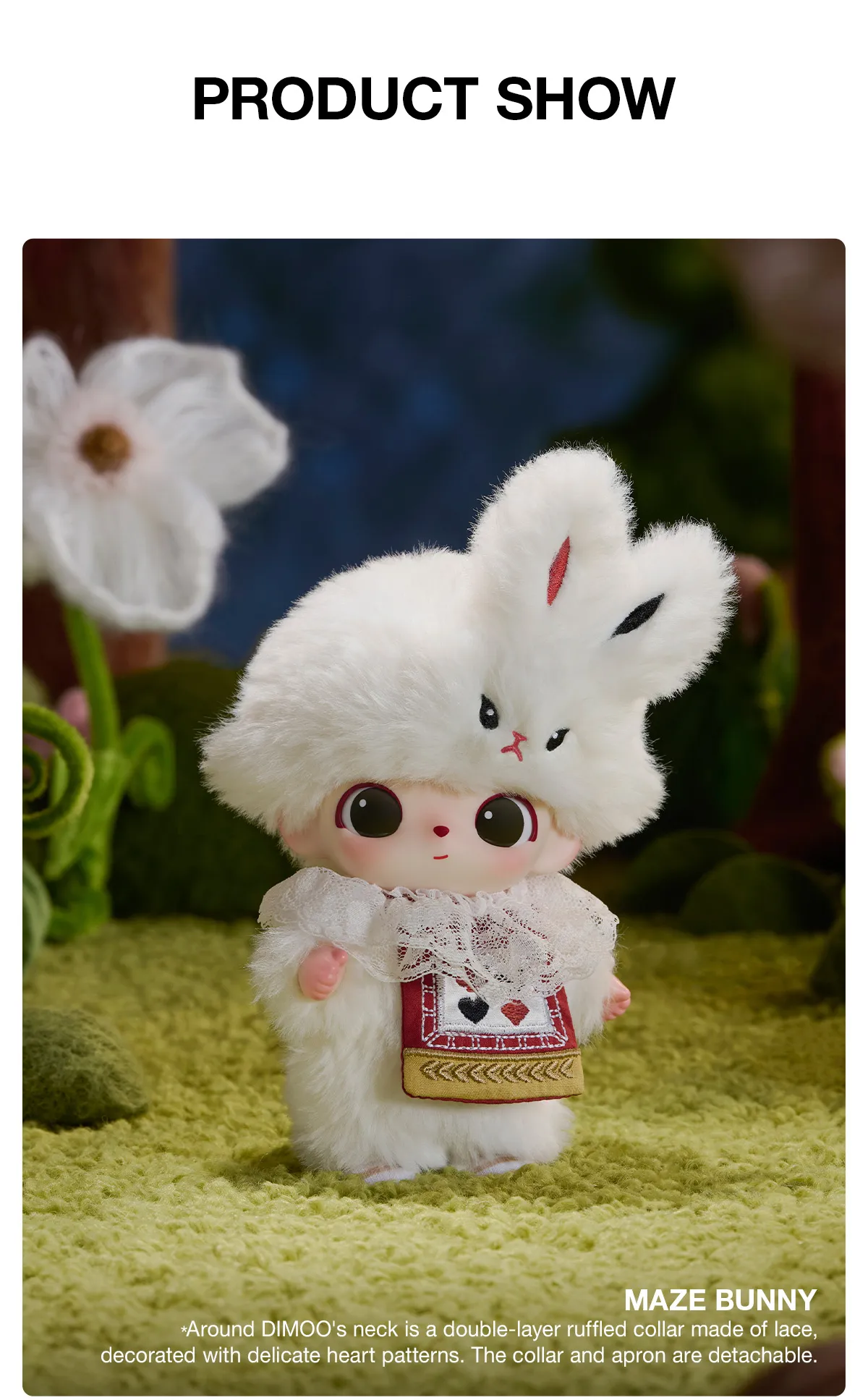 DIMOO The Secret Theatre Club Series-Vinyl Plush Pendant Blind Box ...