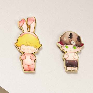 DIMOO Retro Series-Badge BLind Box - POP MART (Australia)