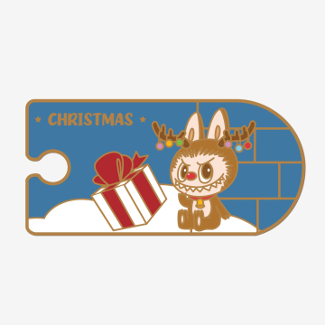 Labubu Christmas Fridge Magnet - POP MART (Australia)