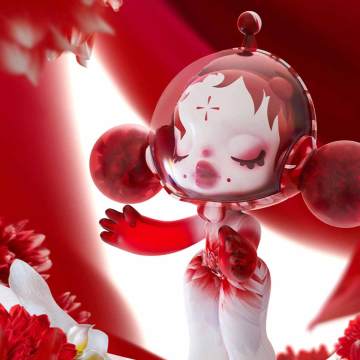 MEGA α SKULLPANDA 1000% MIKA NINAGAWA - POP MART (South Korea)