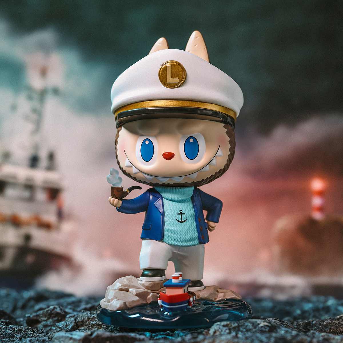 LABUBU Captain Figurine - POP MART (Thailand)