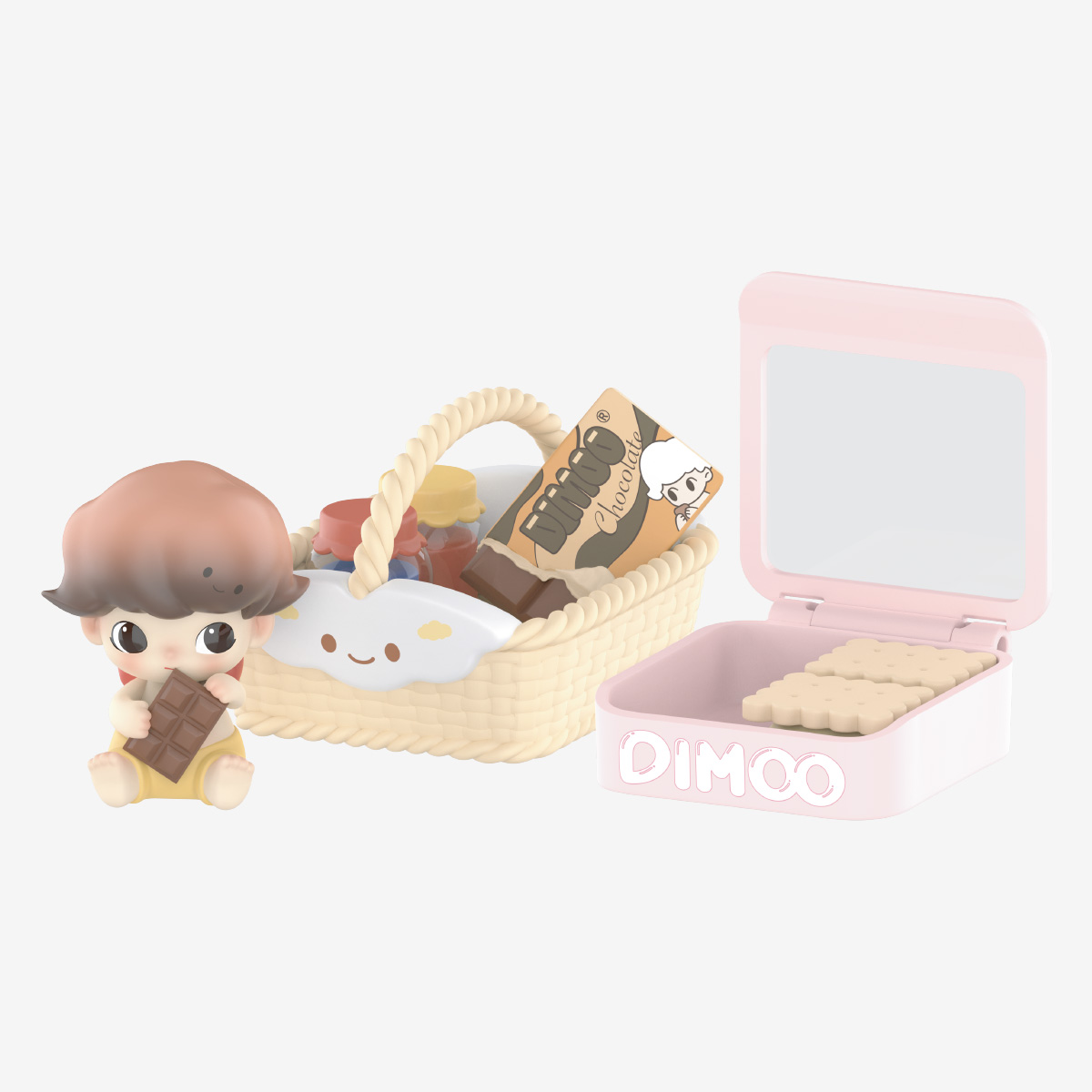 DIMOO Go On An Outing Together Series Prop - POP MART (Thailand)