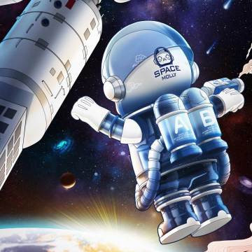 MEGA SPACE MOLLY 1000% CELESTIAL PALACE - POP MART (Japan)