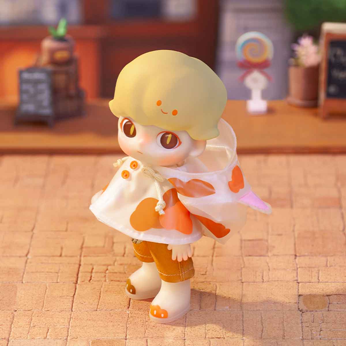 DIMOO Raincoat Cat Action Figure - POP MART (Philippines)