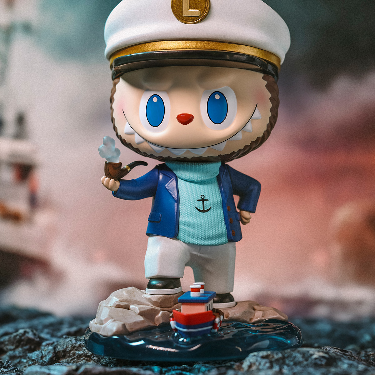 LABUBU Captain Figurine - POP MART (Thailand)