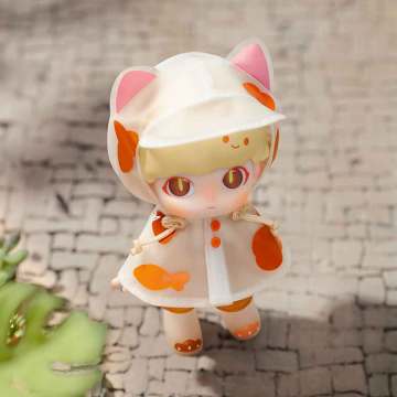 DIMOO Raincoat Cat Action Figure - POP MART (Malaysia)