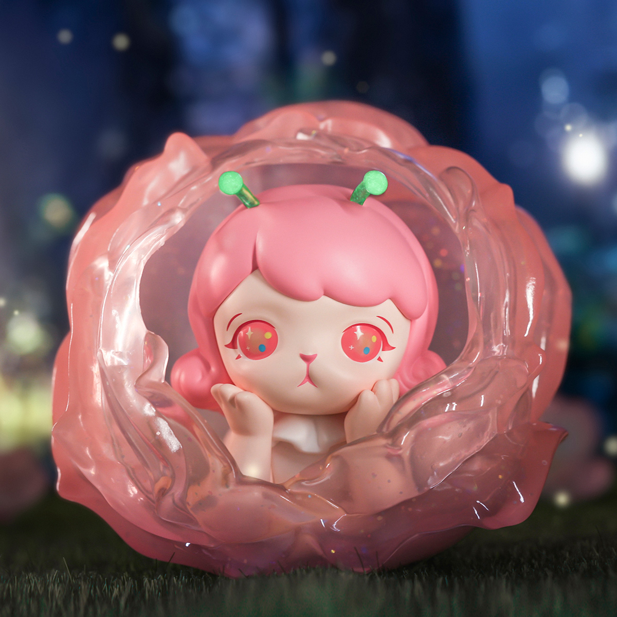 Bunny Elfin Flower Bud Figurine - POP MART (Vietnam)