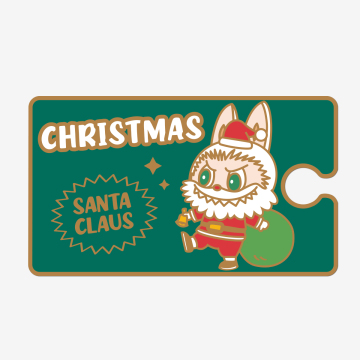 Labubu Christmas Fridge Magnet - POP MART (Australia)