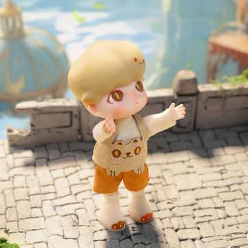 DIMOO Raincoat Cat Action Figure - POP MART (Malaysia)