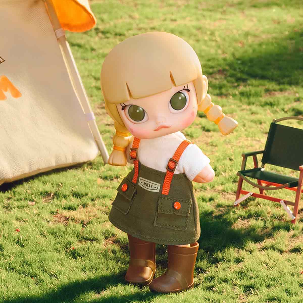 MOLLY Go Camping Action Figure - POP MART (Malaysia)
