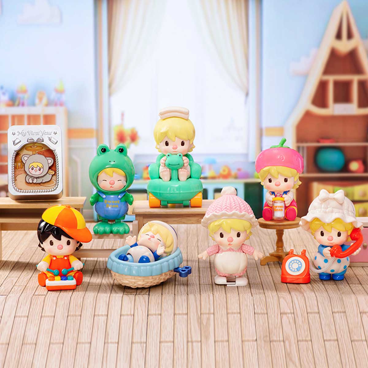 Sweet Bean Growth Illustration Series Figures - POP MART (Thailand)