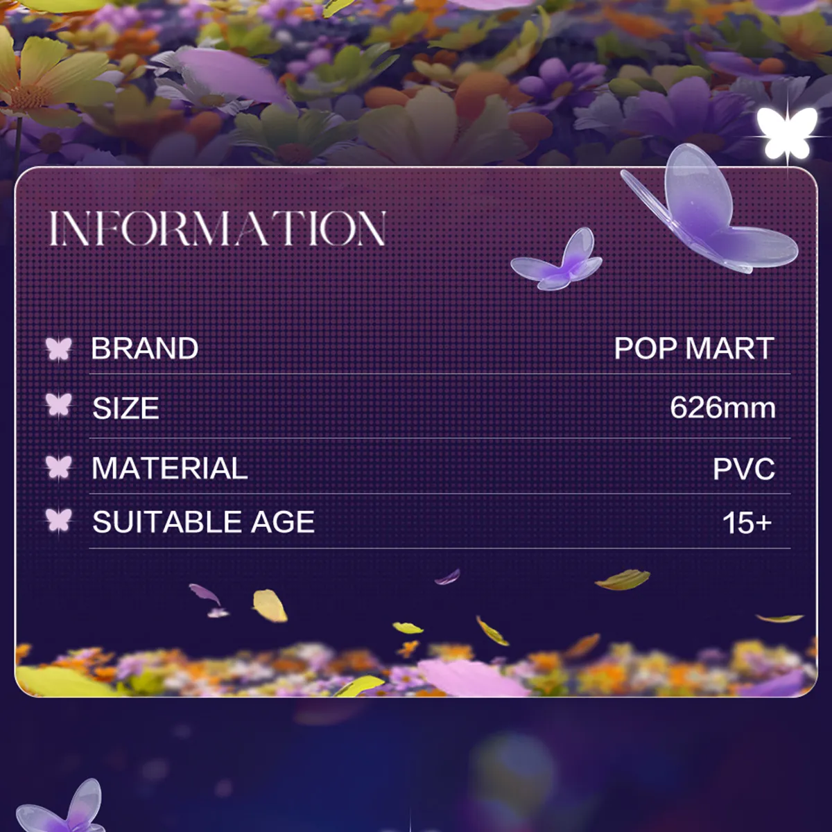 MEGA·JUST DIMOO 1000% MIKA NINAGAWA - POP MART (Japan)