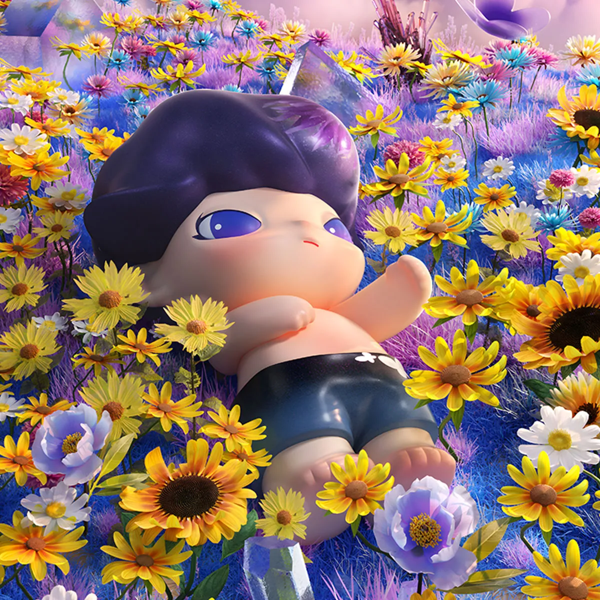 MEGA·JUST DIMOO 400% MIKA NINAGAWA - POP MART (Japan)