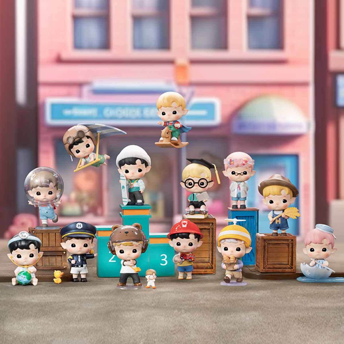 HACIPUPU My Little Hero Series Figures - POP MART (Malaysia)