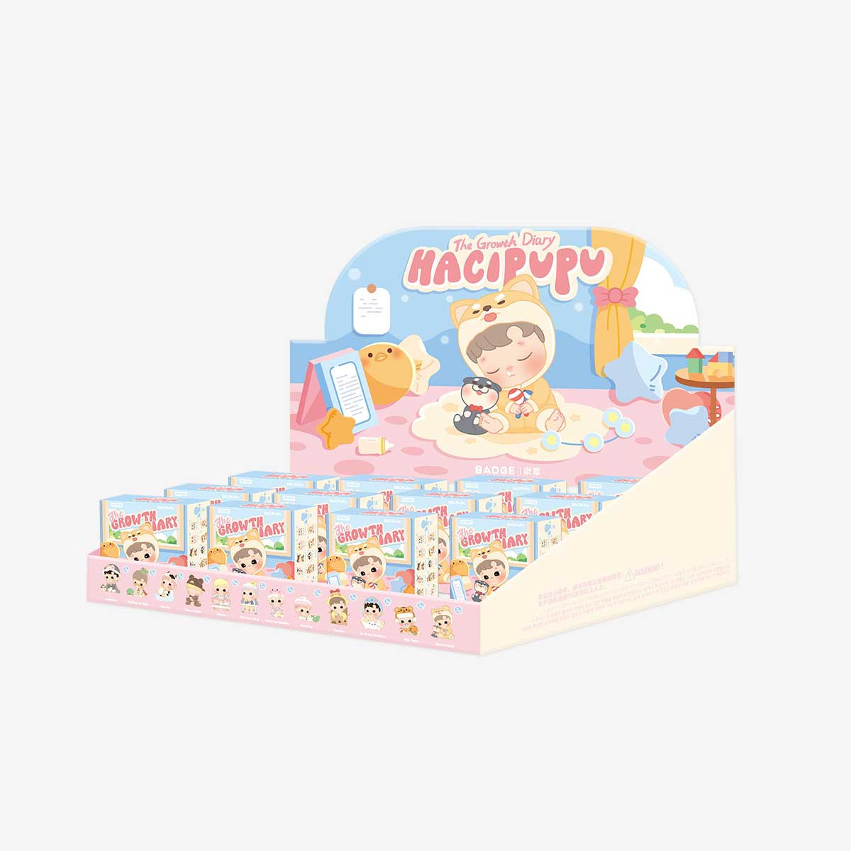 HACIPUPU The Growth Diary Series-Badge Blind Box - POP MART (Thailand) HACIPUPU The Growth Diary Series-Badge Blind Box - POP MART (Thailand)