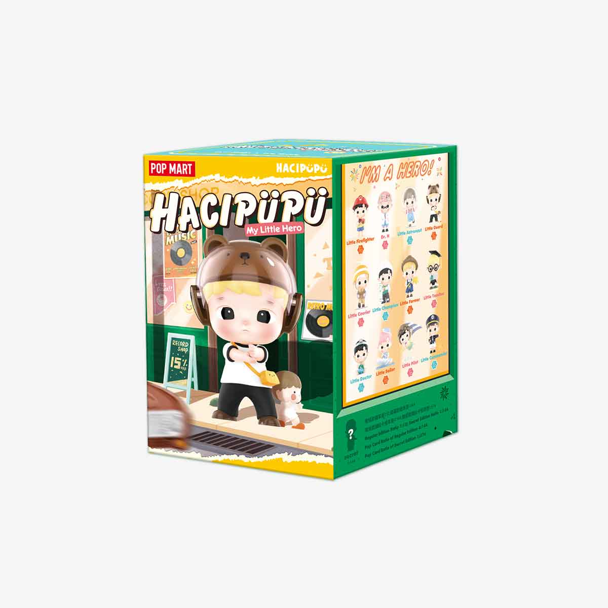 HACIPUPU My Little Hero Series Figures - POP MART (Italy)