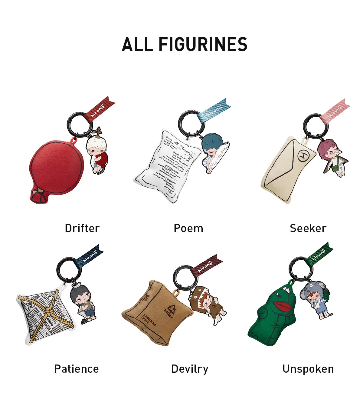 Hirono Mime Series-Pendant Blind Box - POP MART (Australia)