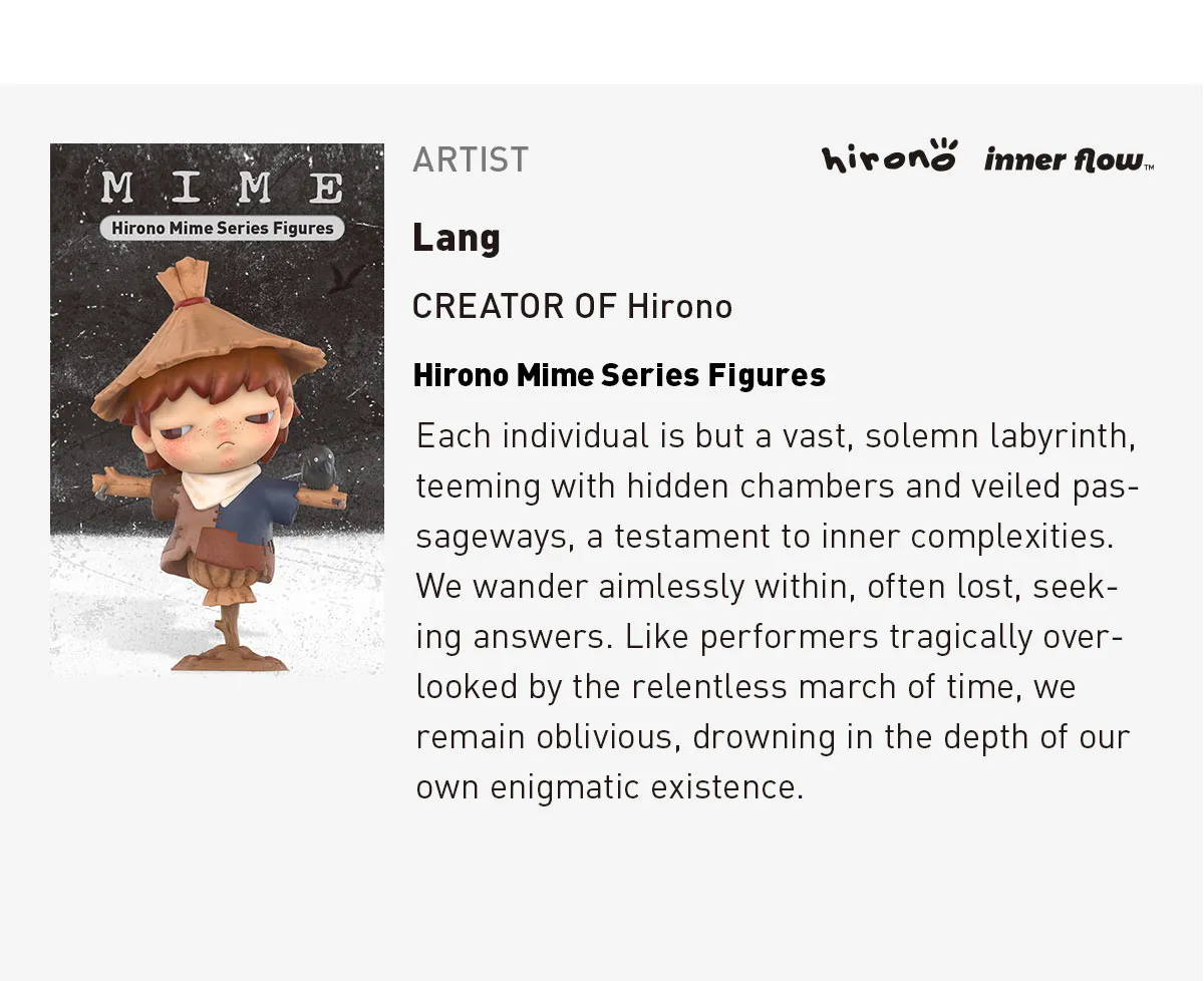 Hirono Mime Series Figures - POP MART (Indonesia)