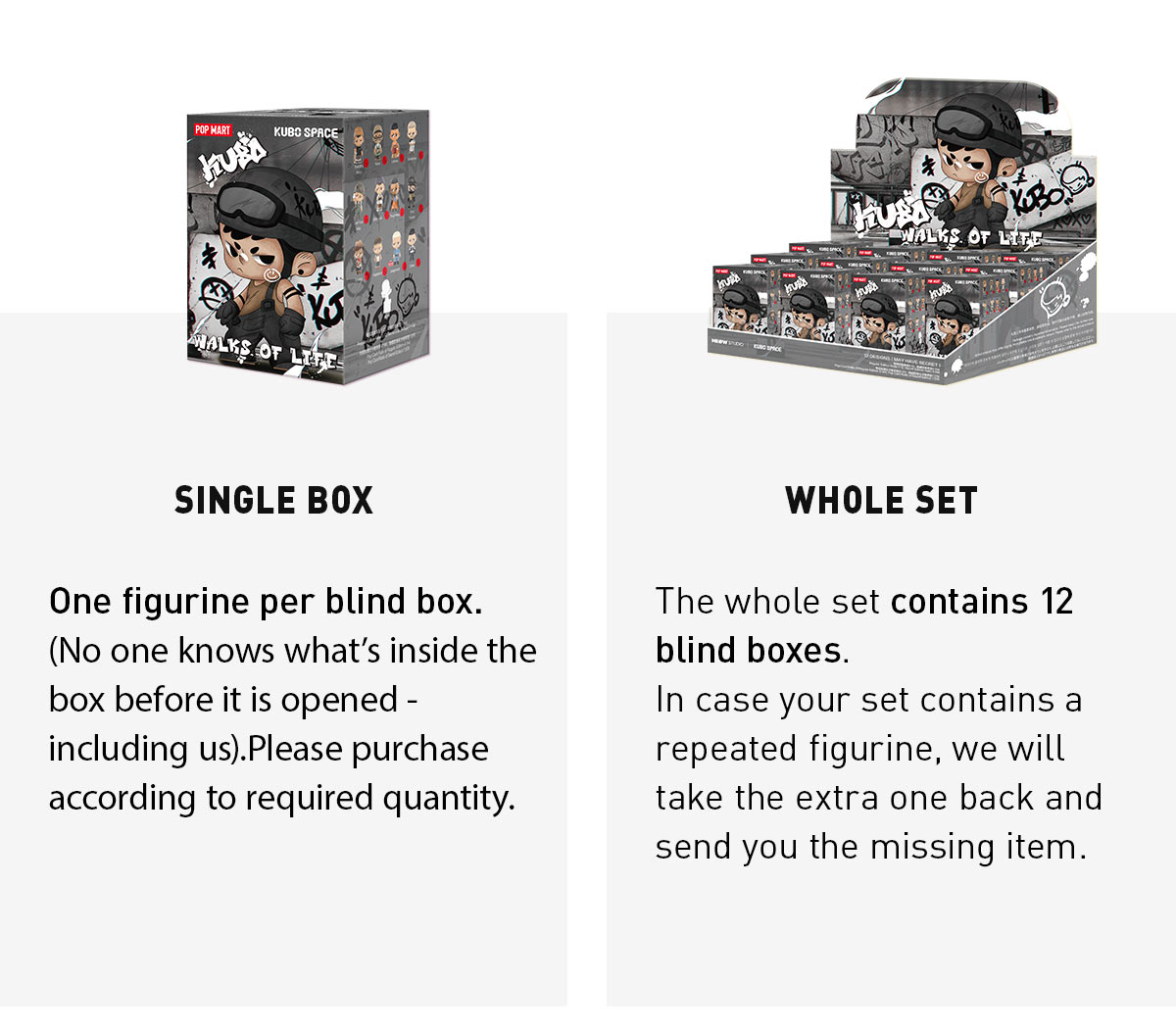 KUBO Walks of Life Series Figures - POP MART (Thailand)