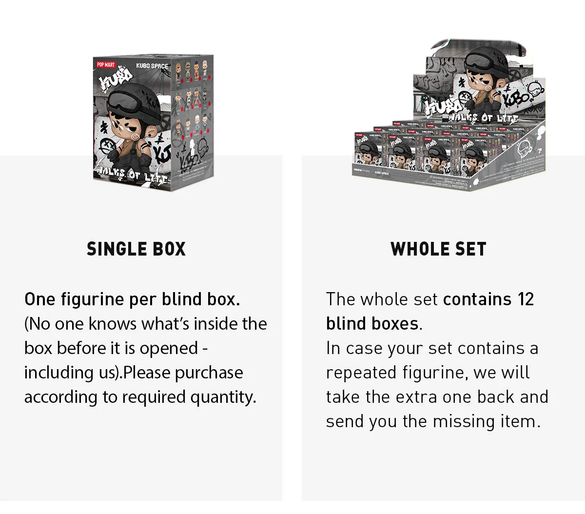 POP NOW:KUBO Walks of Life Series Figures - POP MART (Singapore)