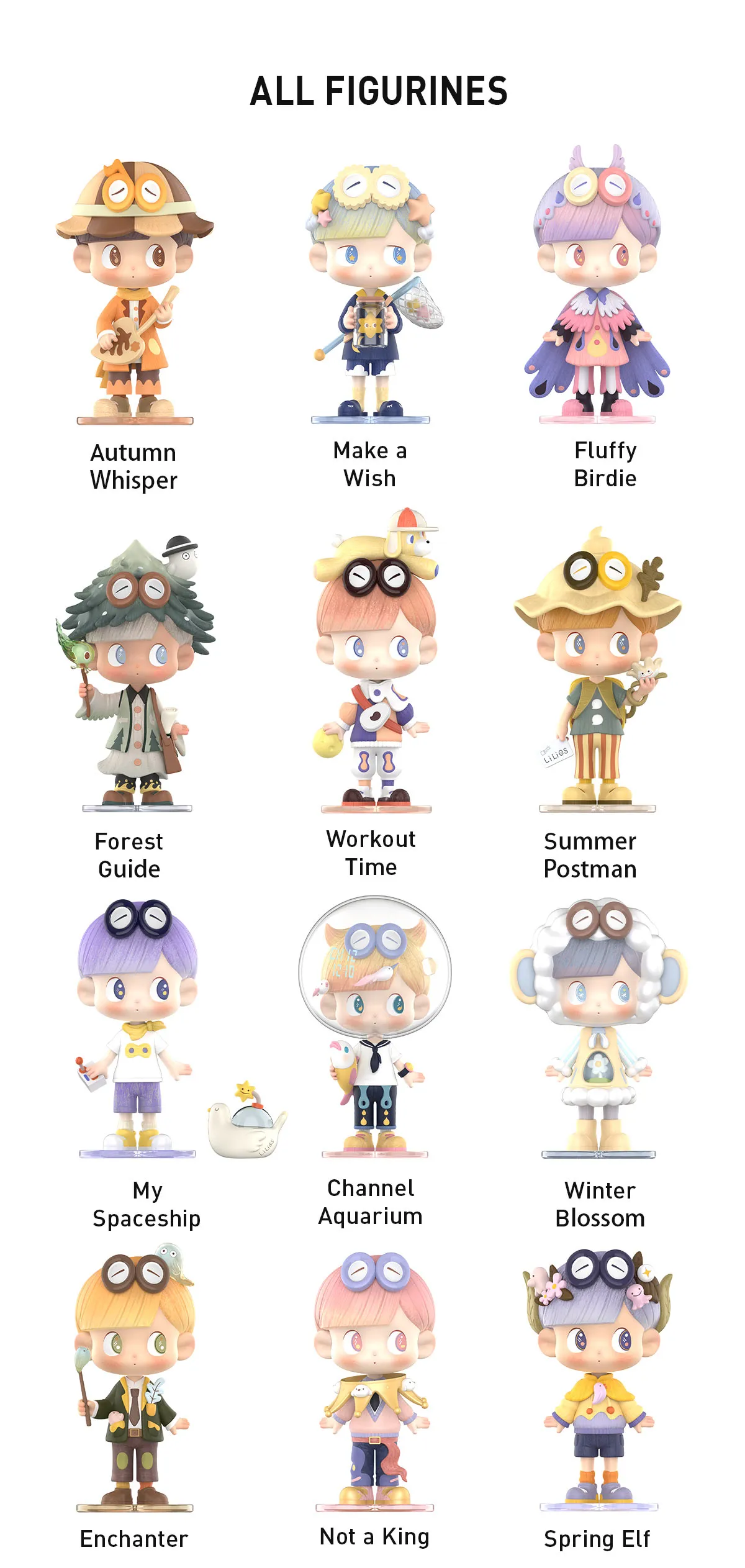 LiLiOS City Wild Boy Series Figures - POP MART (France)