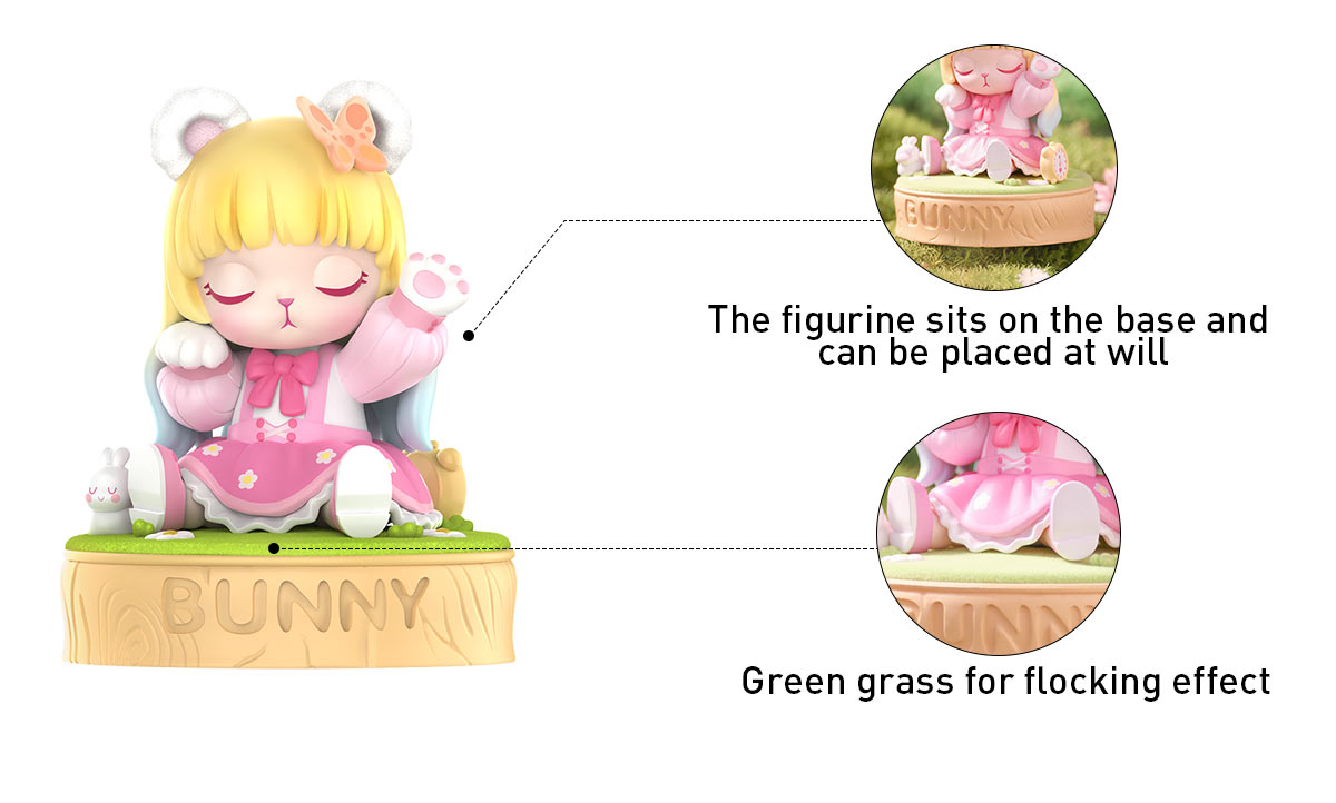 BUNNY Pink Sweetheart Figurine - POP MART (Vietnam)