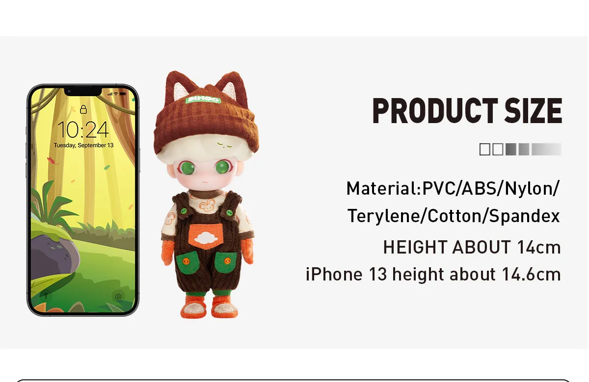 DIMOO Fox in the Woods Action Figure - POP MART (Japan)