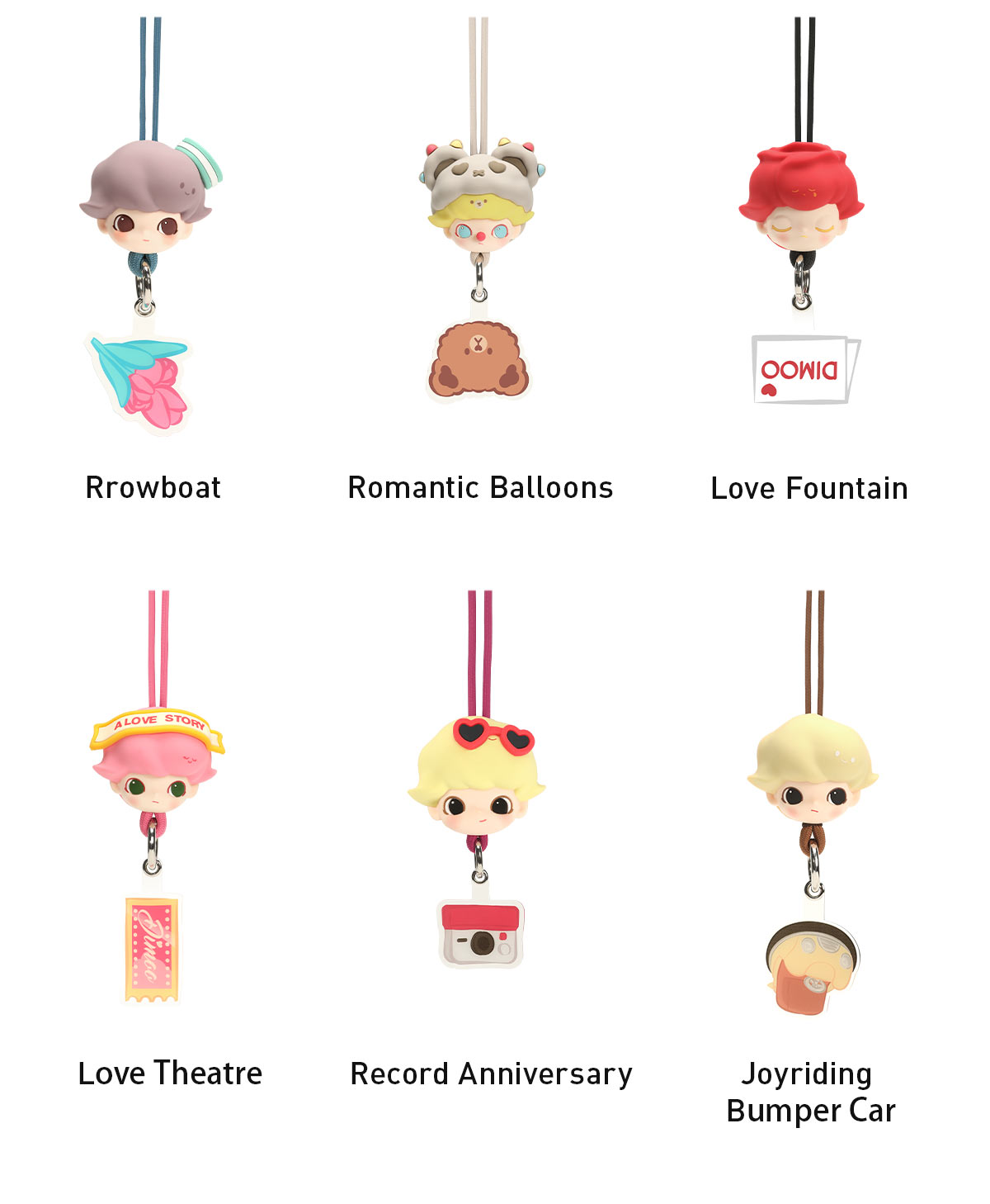 Dimoo Dating Series-Lanyard Blind Box - POP MART (Malaysia)