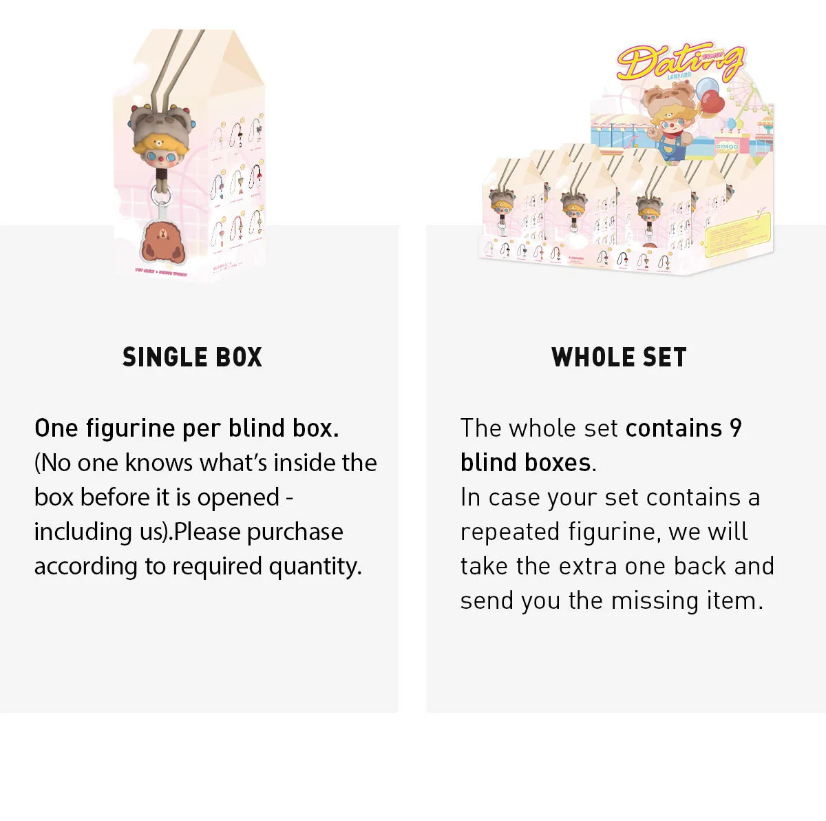 Dimoo Dating Series-Lanyard Blind Box - POP MART (Malaysia)