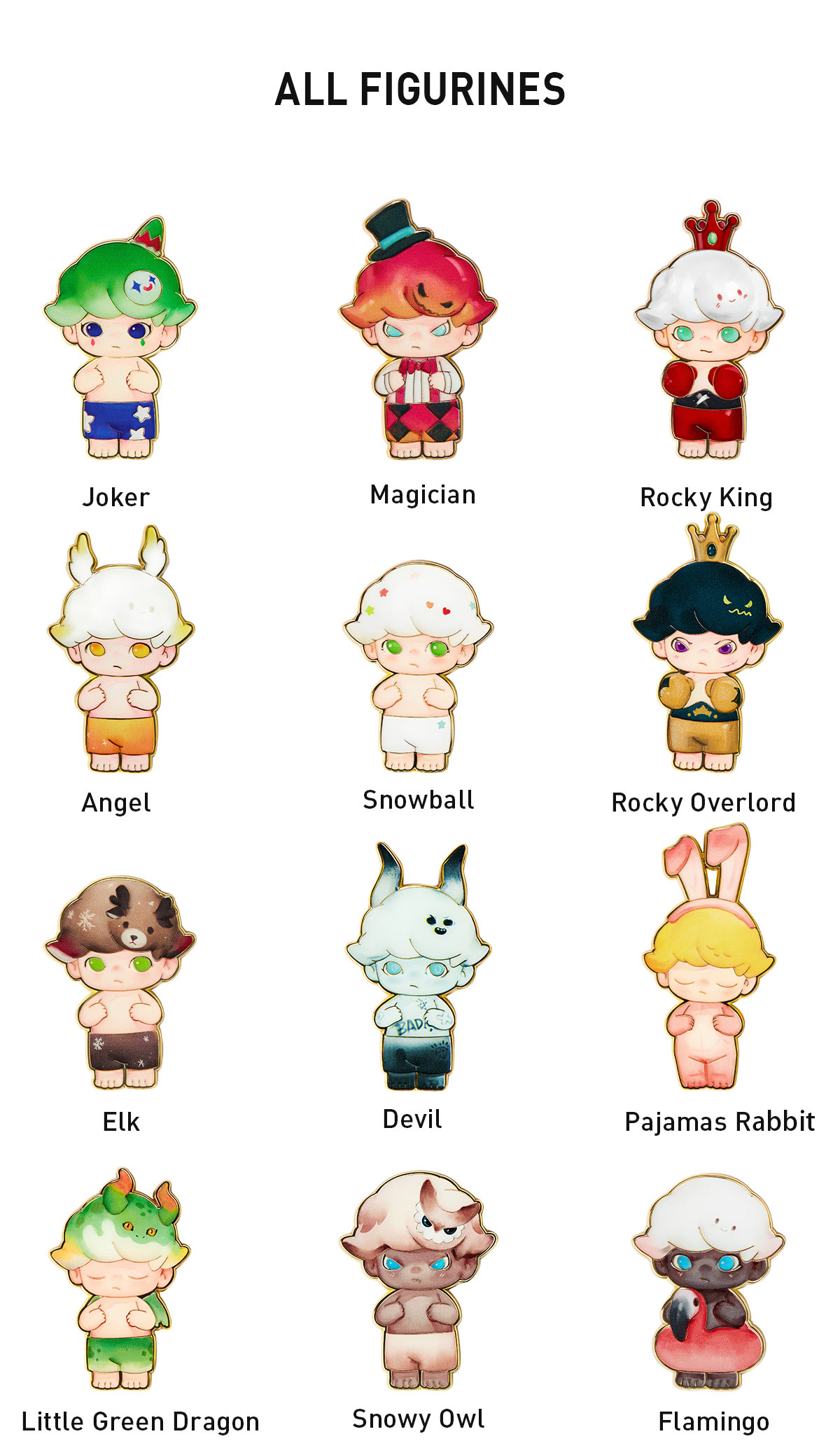 DIMOO Retro Series-Badge BLind Box - POP MART (Australia)