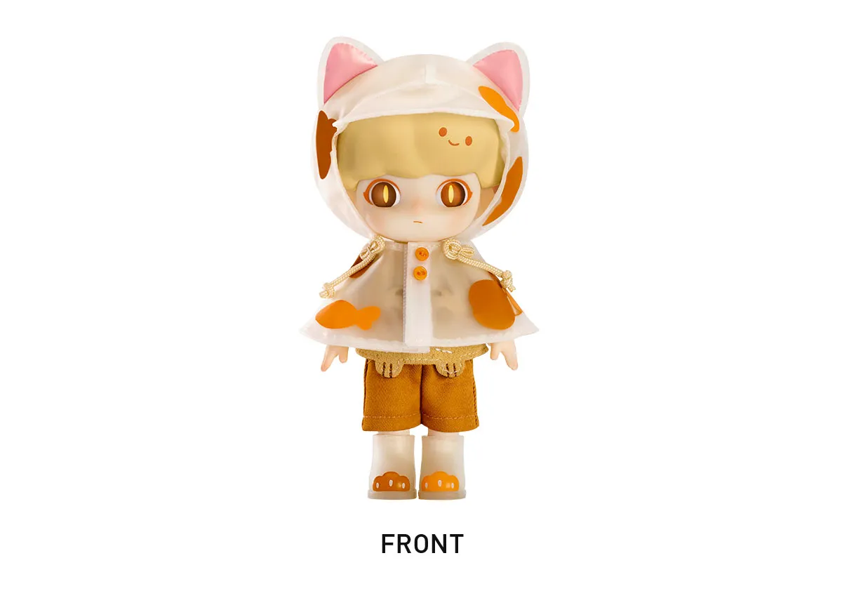 DIMOO Raincoat Cat Action Figure - POP MART (Thailand)