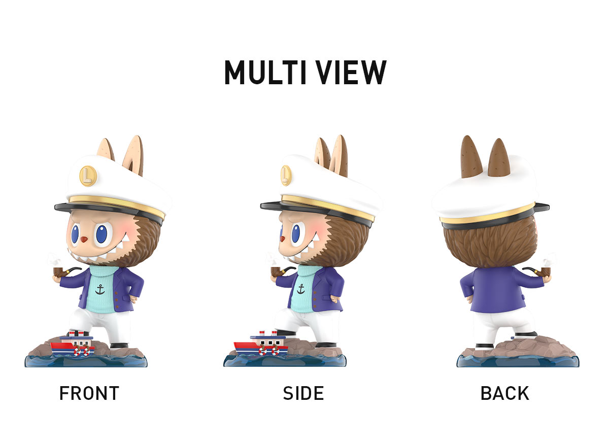 LABUBU Captain Figurine - POP MART (Thailand)