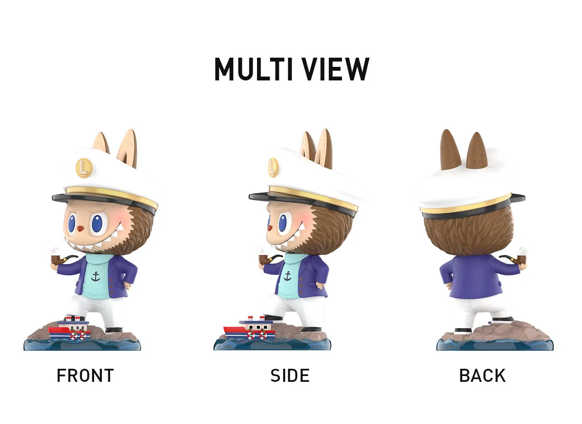 LABUBU Captain Figurine - POP MART (Poland)