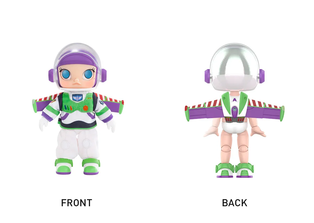 MOLLY Buzz Lightyear Action Figure - POP MART (Taiwan, China)