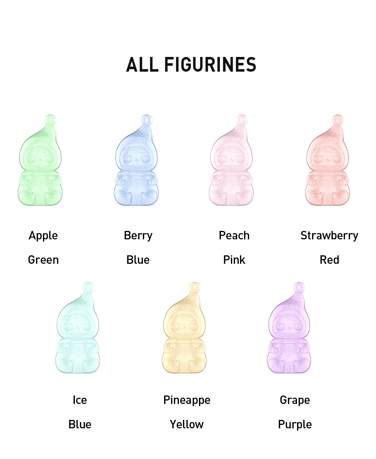POPSHOT PUCKY MINI Water Ice Figure Series - POP MART (South Korea)