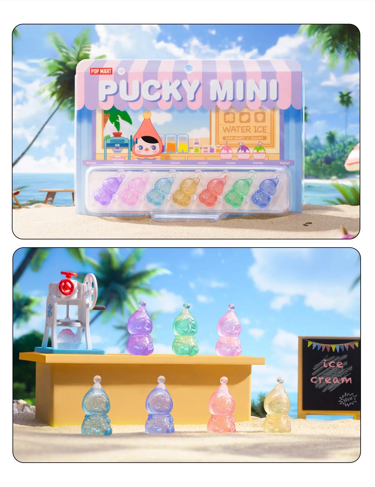 POPSHOT PUCKY MINI Water Ice Figure Series - POP MART (Philippines)