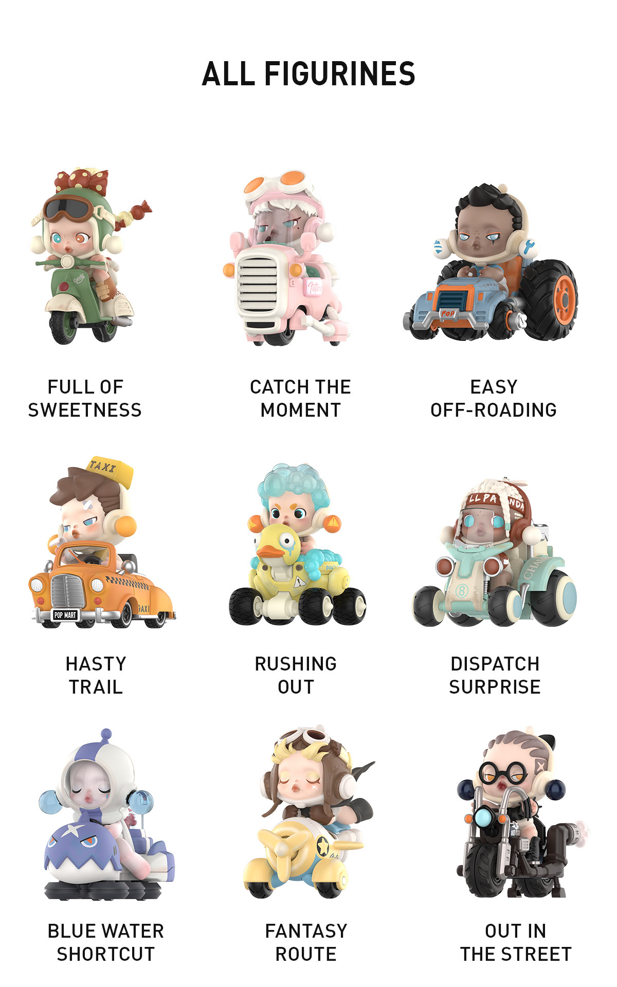 SKULLPANDA Laid Back Tomorrow Series - POP MART (Thailand)