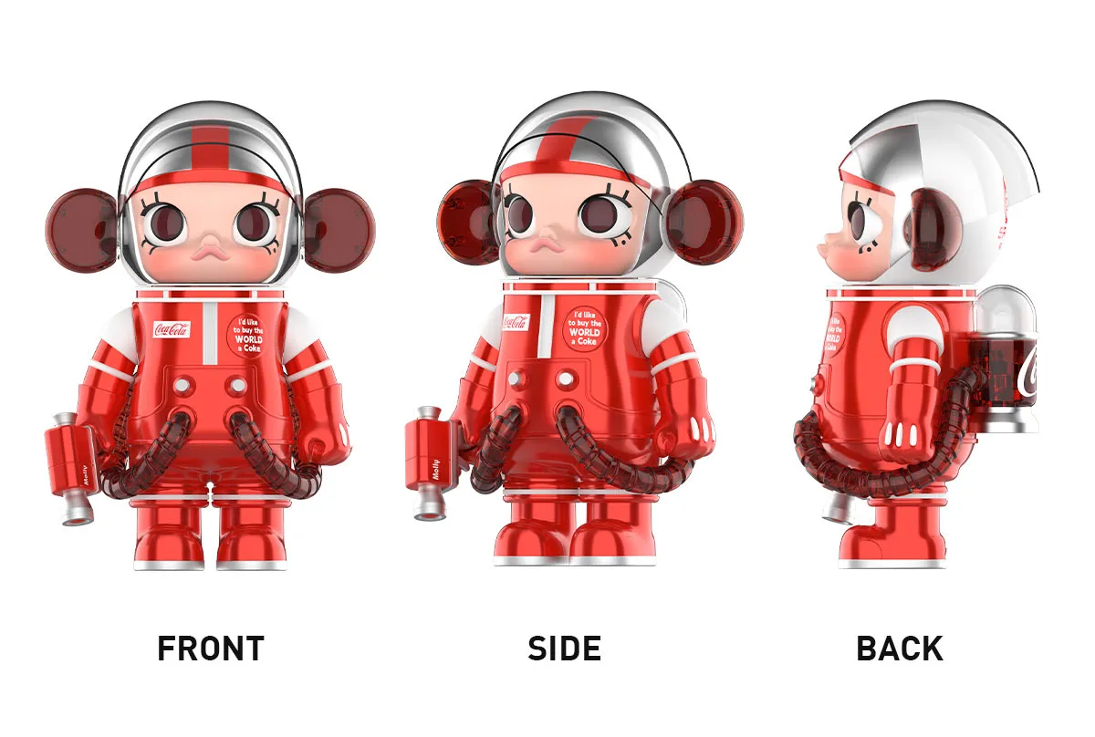 MEGA SPACE MOLLY 400% COCA-COLA CLASSIC - POP MART (South Korea)