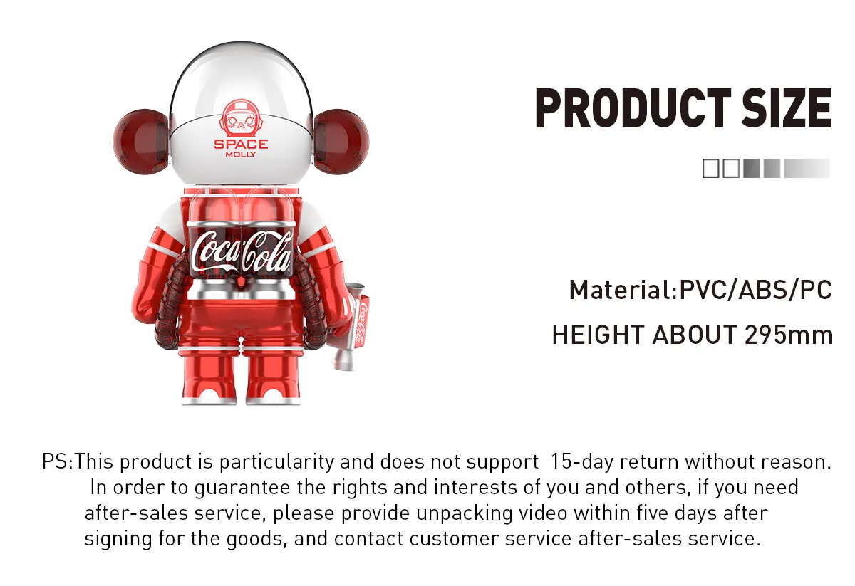 MEGA SPACE MOLLY 400% COCA-COLA CLASSIC - POP MART (South Korea)